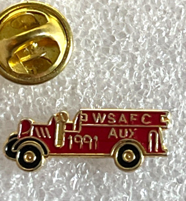 VINTAGE 1991 WSAFC FIRE ENGINE PIN. #15 | eBay