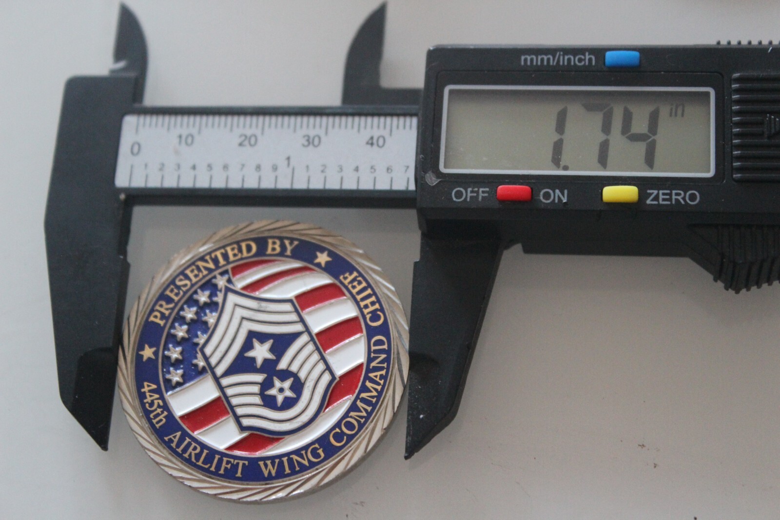 USAF Air Force 445th Airlift Wing Challenge Coin | eBay