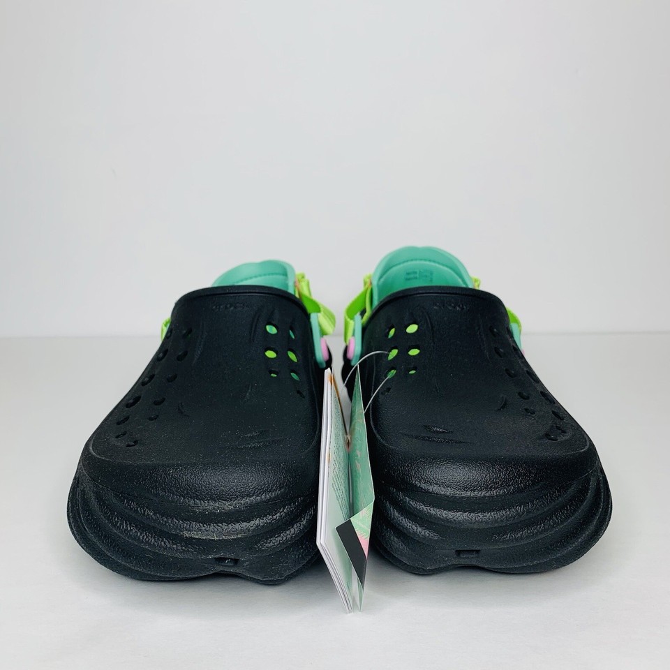 Crocs Echo Clog Shoes Spring Break Edition Black/Multicolored M11/W13 ...