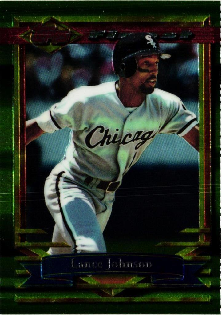 LANCE JOHNSON 1994 Topps Finest #54 $1 Items MUST Buy 2 to Qualify ...