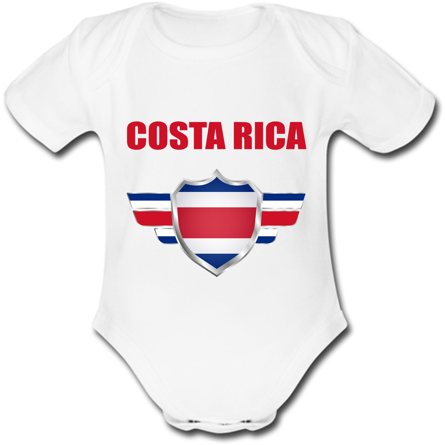 Body Bébé Costa Rica personnalisé avec prénom au dos | eBay