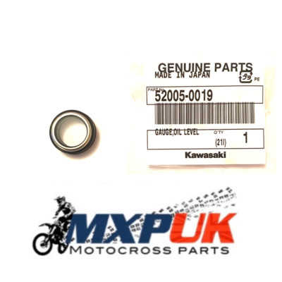 KX65 OIL LEVEL GAUGE GENUINE KAWASAKI PARTS 52005-0019 KX 60 65 MXPUK ...