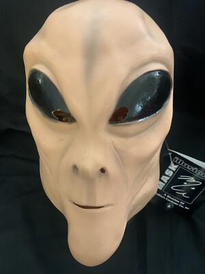 Vintage Alien Latex Mask 1997 NEW Mask Illusions Rubies Costume ...