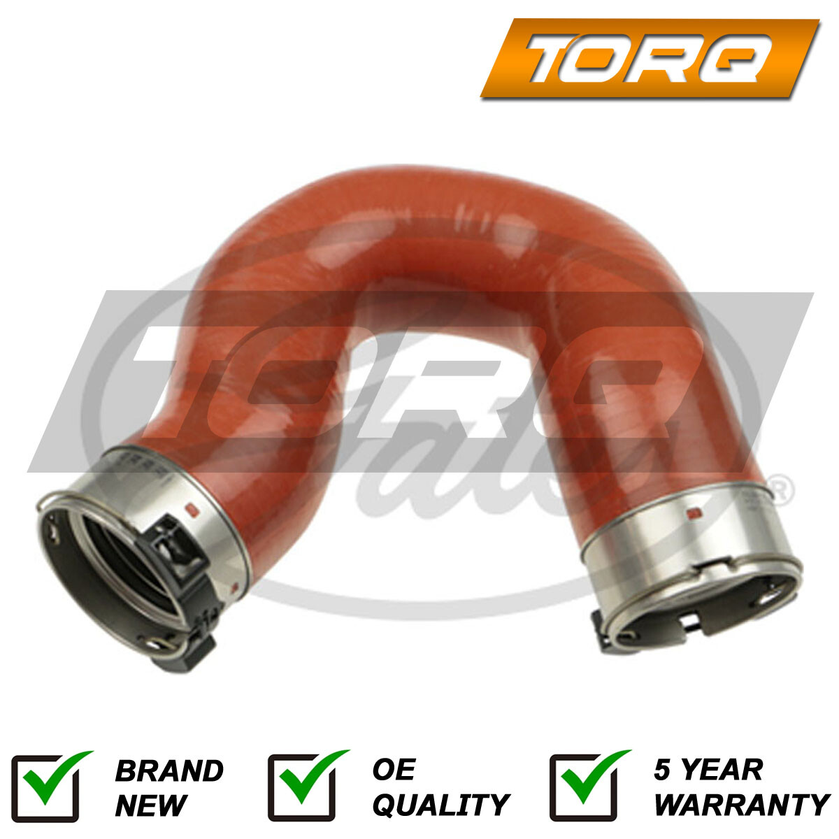 Silicone Turbo Hose (Air Cooler) Torq Fits Sprinter 2009- 2.1 CDi 2.7 ...