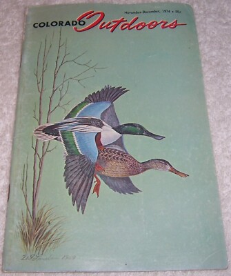 Colorado Outdoors Magazine November/ December 1974 | eBay