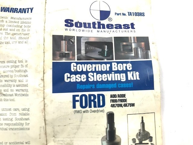 AOD AODE 4R70W 4R75W 4R70E 4R75E Governor Bore Sleeve Repair Tool Kit T ...