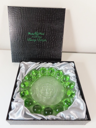 Rocky Patel Luxury Lifestyle Green Circulos Glass Cigar Ashtray ...