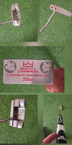 Titleist scotty cameron studio select squareback No 1 Putter 33 long ...