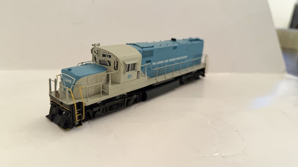 Overland Models HO Lehigh &Hudson River Alco C420, Low Hood, OMI-1857 ...