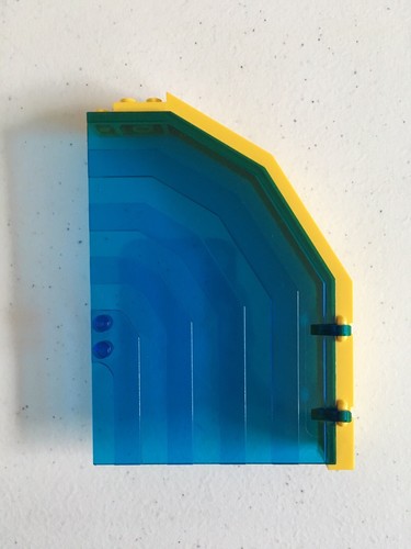 LEGO Lot 1x Trans-Dark Blue Door Assembly from Neptune Discovery Lab ...