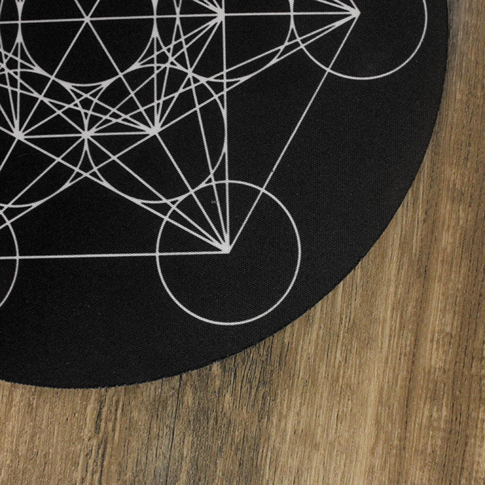 Pendulum Mat With Crystal Dowsing Round Shape Astrology Spiritual ...