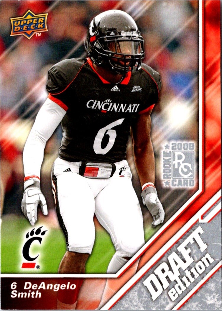 2009 Upper Deck Draft Edition DeAngelo Smith #2 Cincinnati Bearcats | eBay