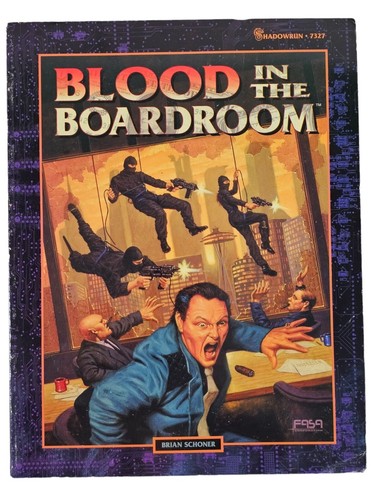 Shadowrun: Blood in the Boardroom (FAS7327) 9781555603465| eBay