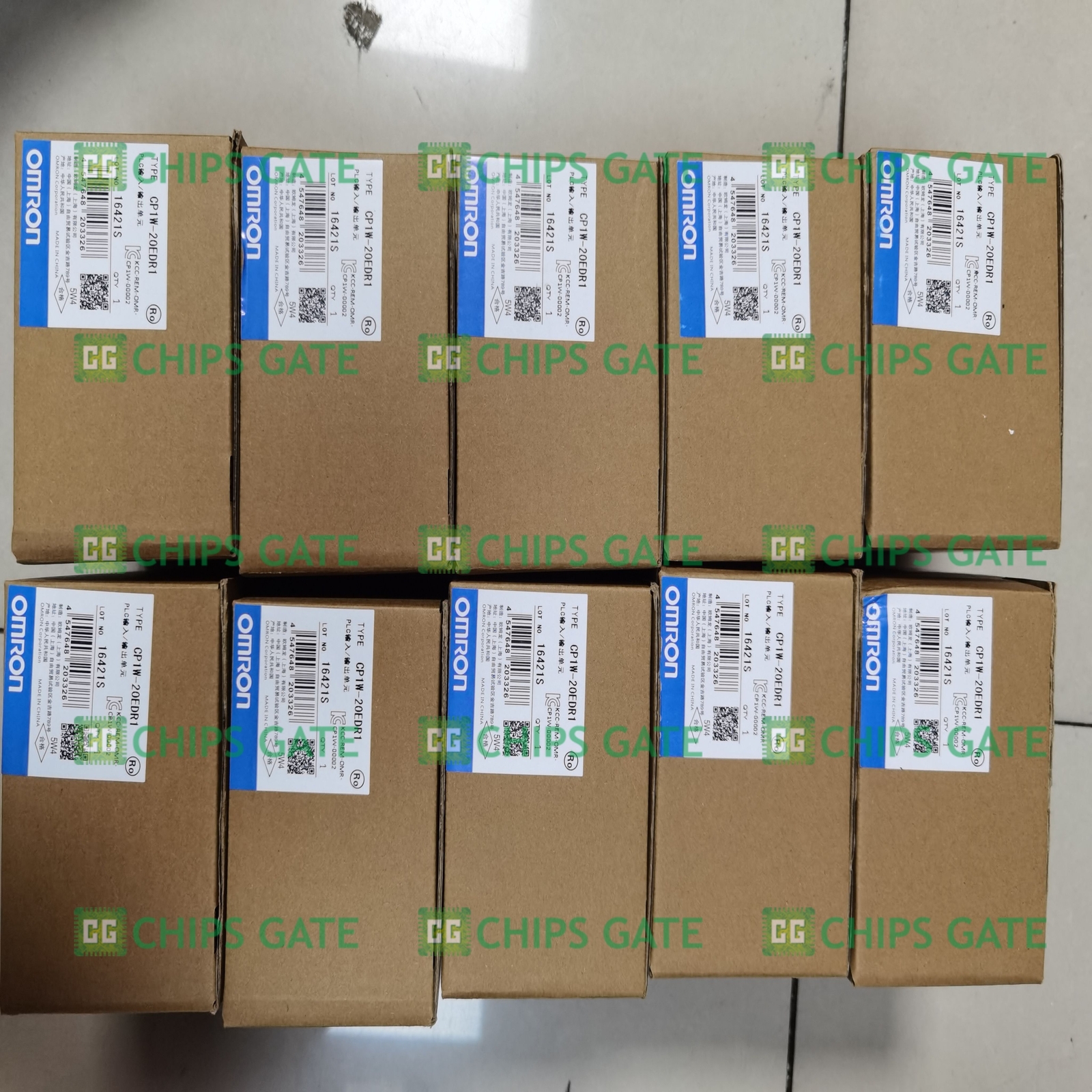 1PCS Omron Programmable Controller PLC CP1W-20EDR1 CP1W-20EDR1 New in ...