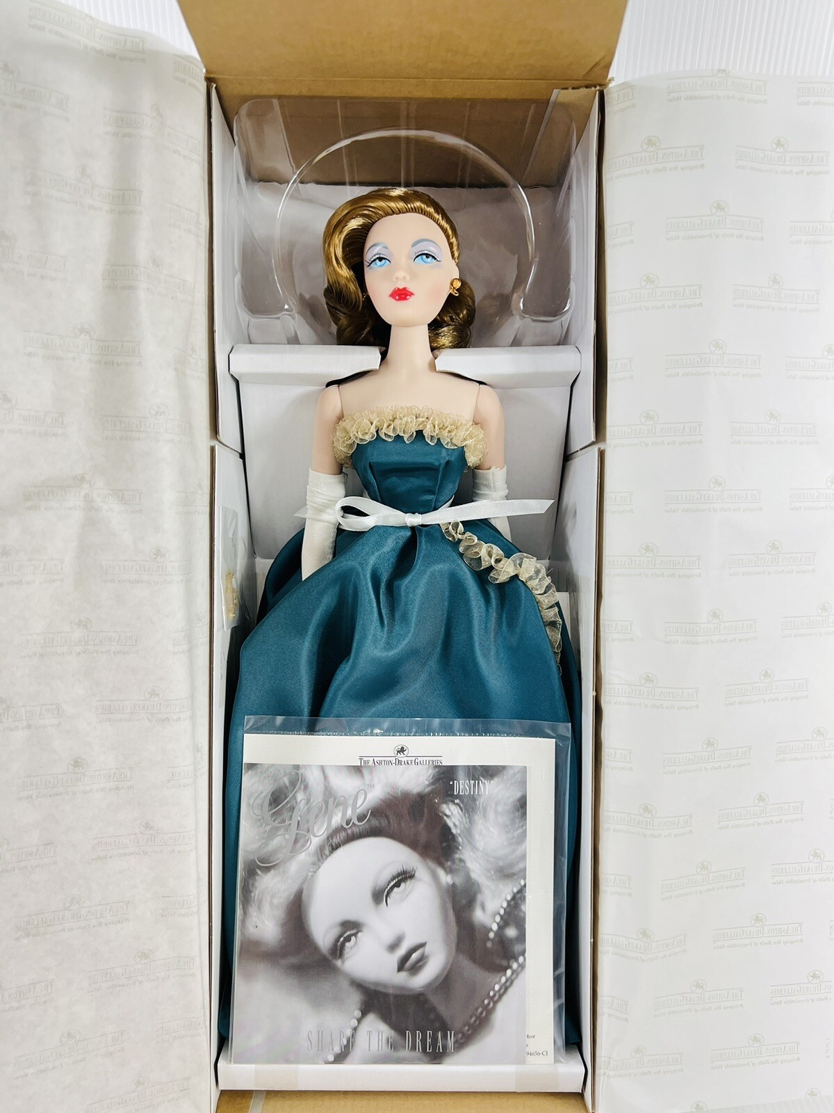 #94656 NIB Ashton Drake Gene Doll By Mel Odom Destiny 1998 Annual ...