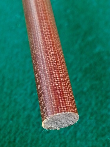 1 Ft. Natural Brown Linen Phenolic Rod .375" Diameter Micarta Knife ...