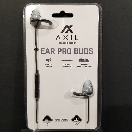 AXIL EAR PRO BUDS Hearing Protection Shooting Earbuds, Sound Control ...