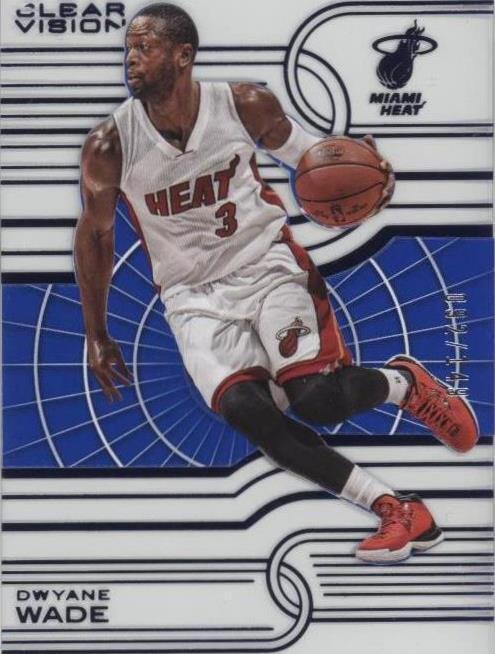 2015-16 Panini Clear Vision - Dwyane Wade #9 Blue /149 for sale online ...