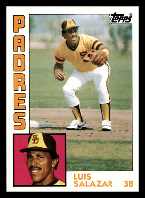 1984 Topps Luis Salazar San Diego Padres #68 Centered Mint | eBay