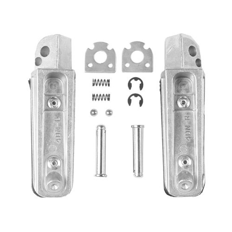 Rear Passenger footrest Foot Pegs For Yamaha FJR1300 FZ1 FZ6 FZ6R FZ400 ...