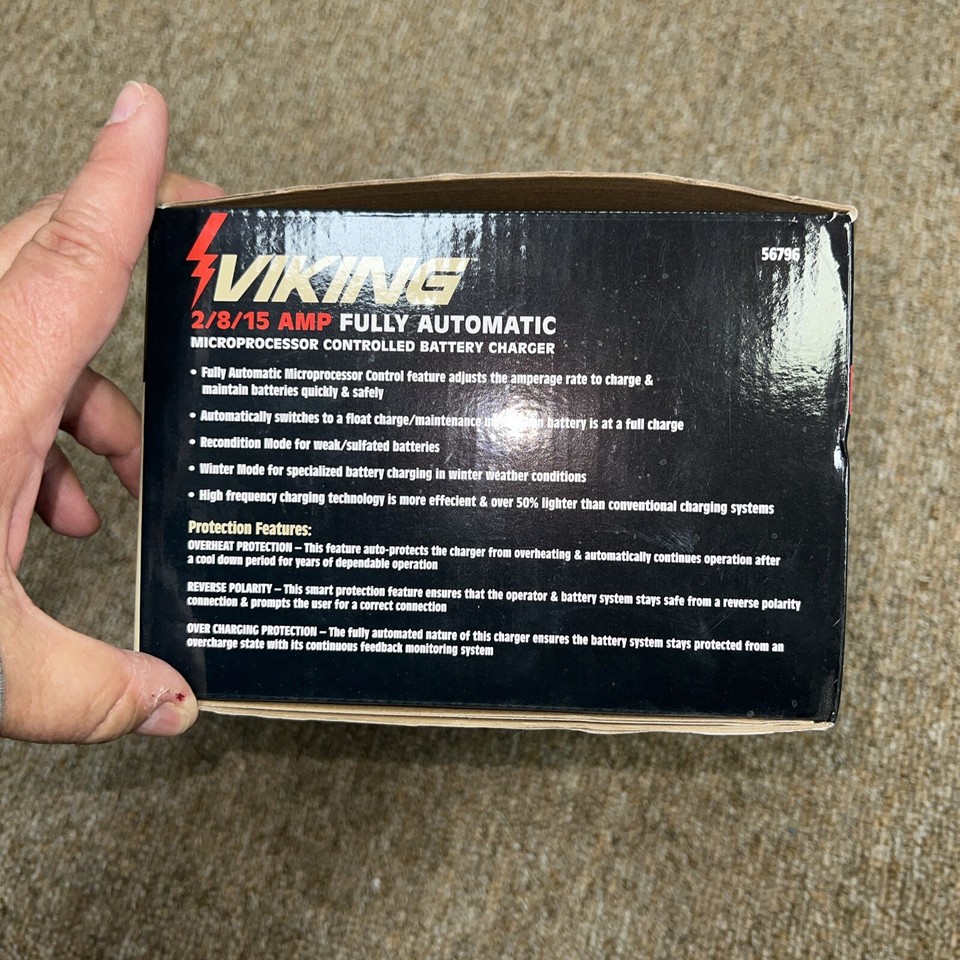 2/8/15 Amp Automatic Microprocessor Controlled Battery Charger ...