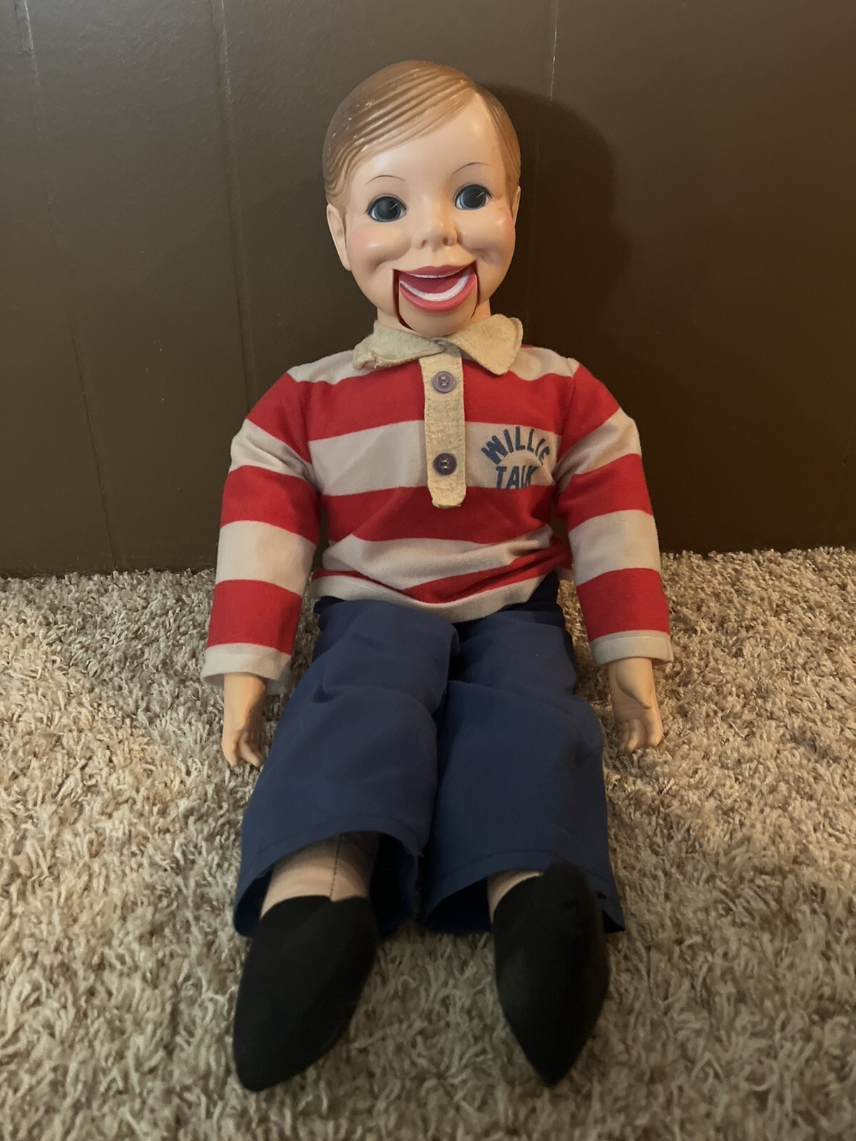 Willie Talk Ventriloquist Doll