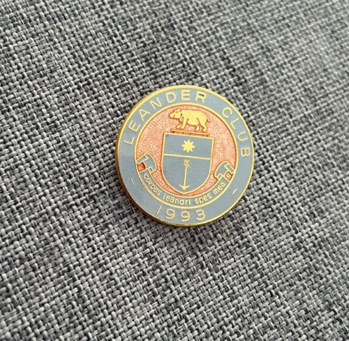 HENLEY ROYAL REGATTA ROWING LEANDER CLUB 1993 VINTAGE BADGE LEWIS | eBay UK