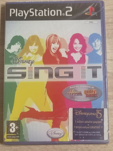 Disney Sing It PLAYSTATION 2 PS2 New Blister | eBay Australia