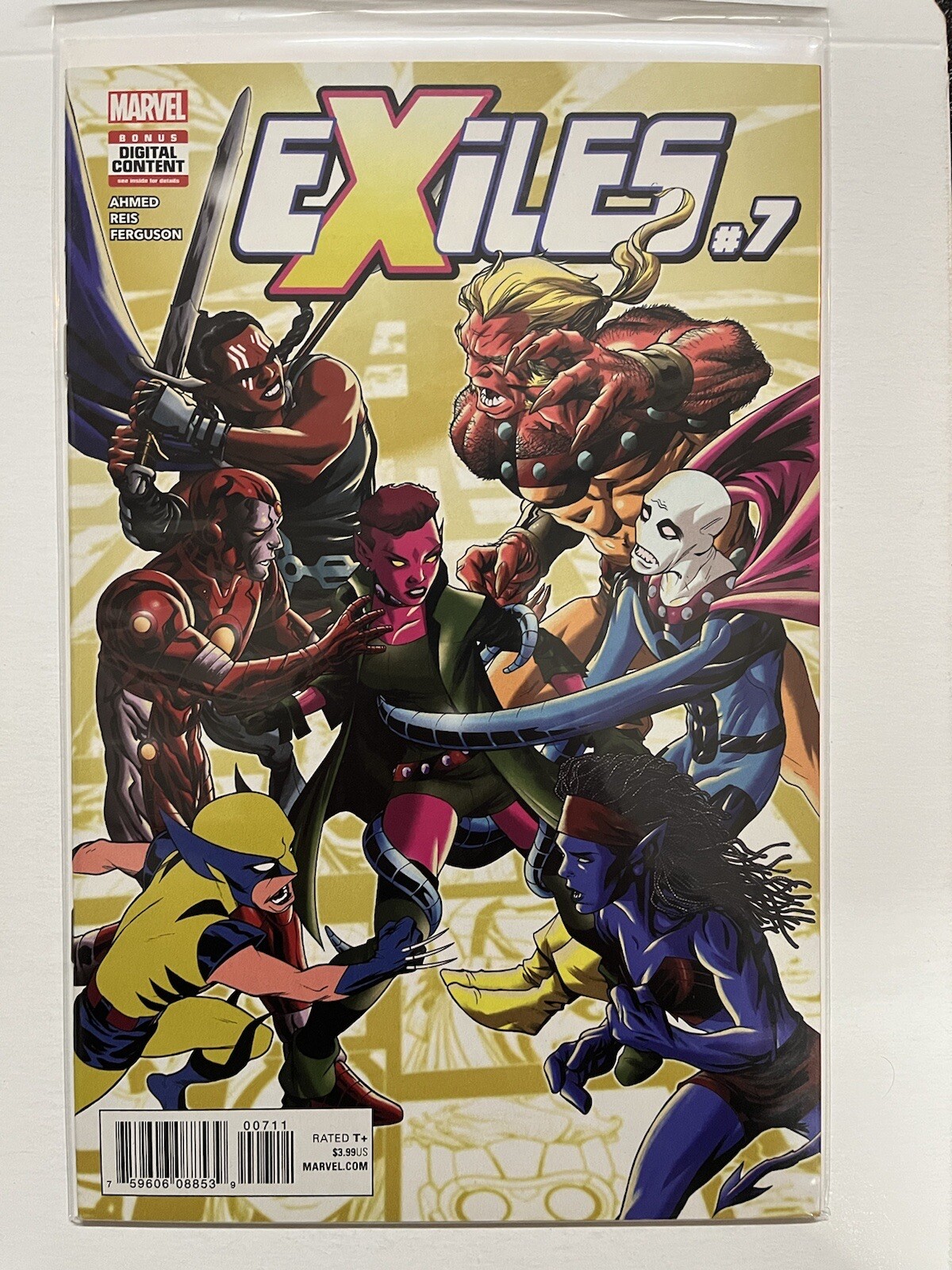 Exiles Comic 7 Cover A Mike McKone 2018 First Print Saladin Ahmed Rod ...