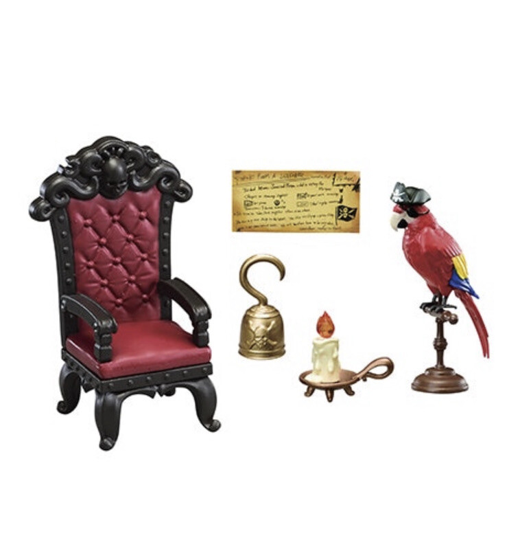 Rement Re Ment captain pirates treasure pirate of the caribbean ...