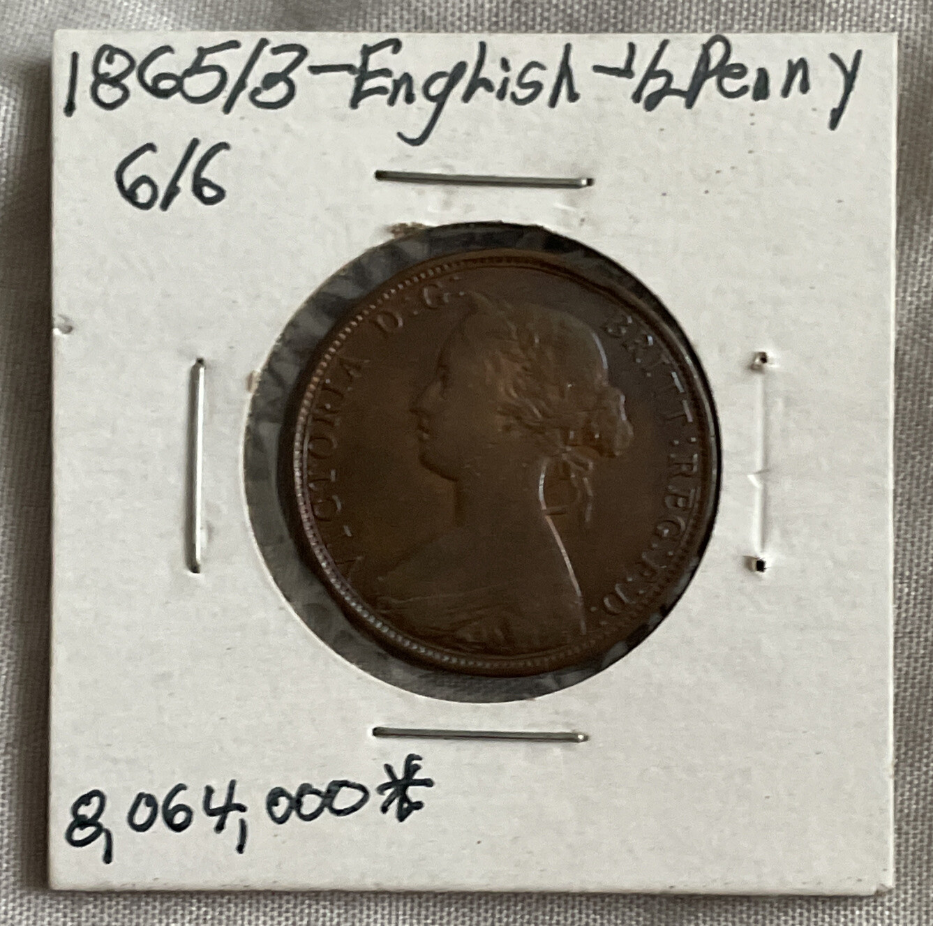 1865/3 GREAT BRITAIN 1865/3 1/2 PENNY RARE VERY NICE CONDITION G | eBay