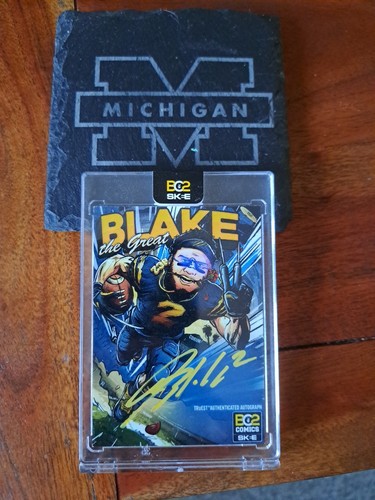 Blake Corum Auto 86/200. Limited Edition Card. | eBay