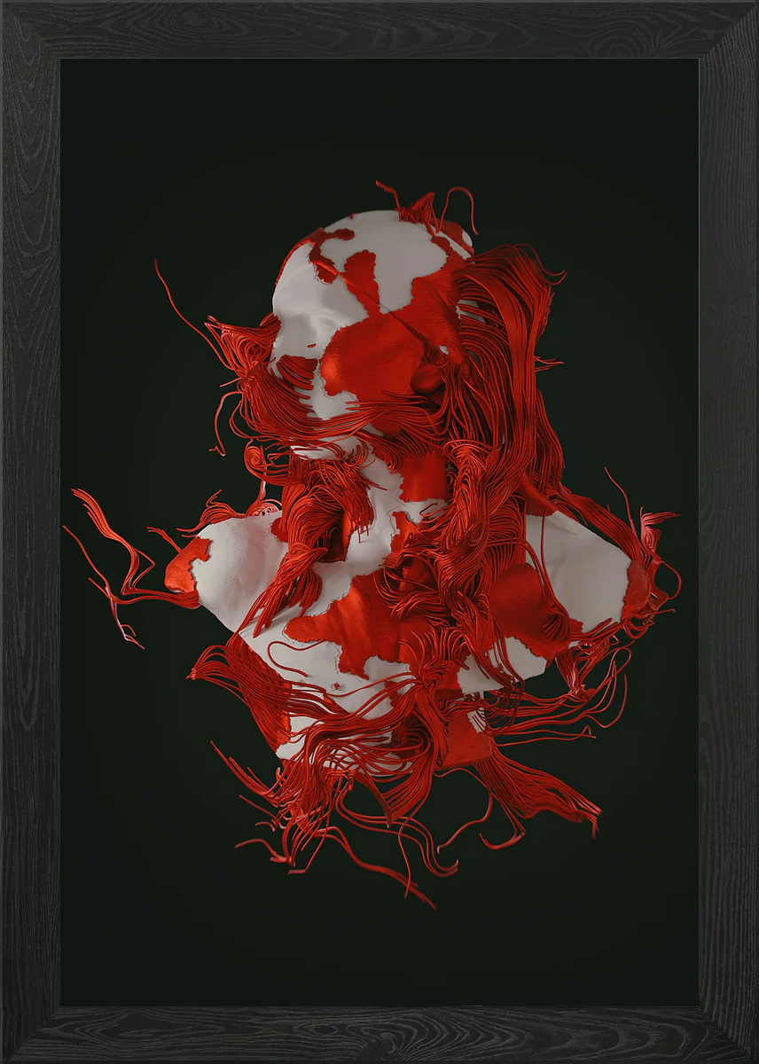 ROMANTIC FLOW Framed Wall Art Poster Canvas Print Picture | eBay UK