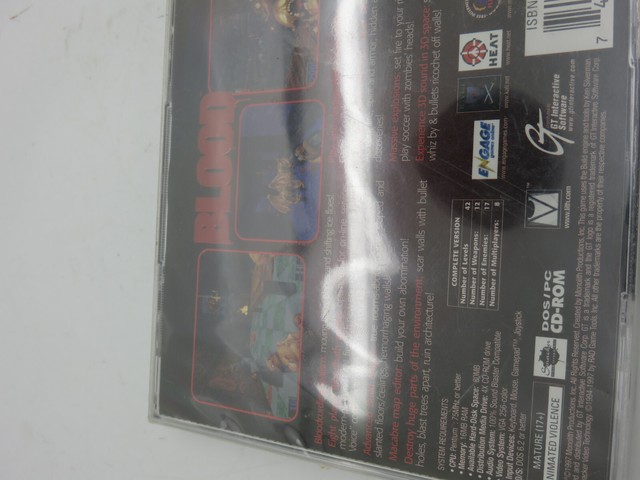 Blood (PC, 1997) for sale online | eBay