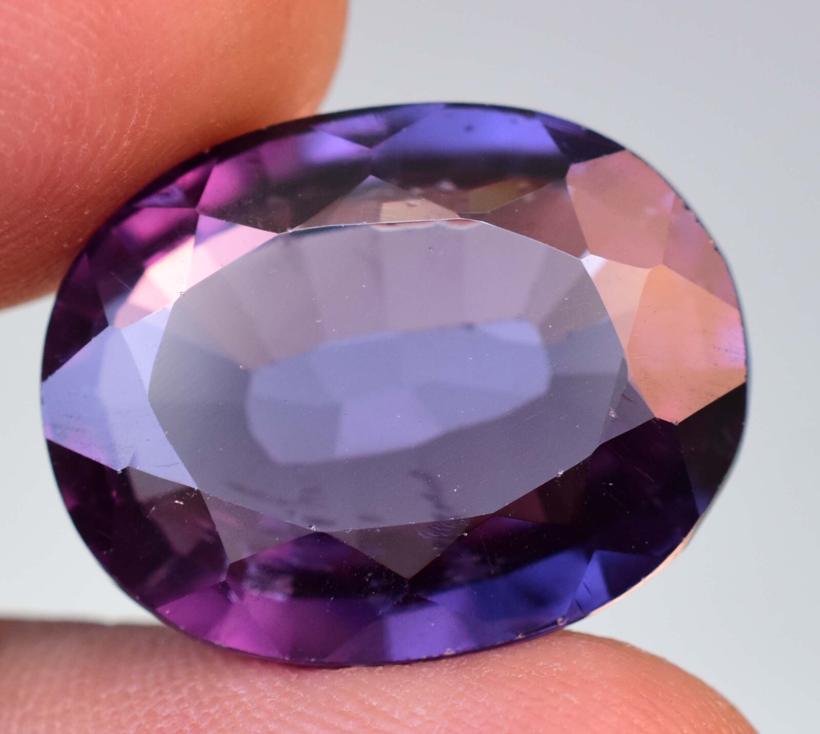 27.85 Ct Natural Gray-Purple Musgravite Certified Tanzania Stunning ...