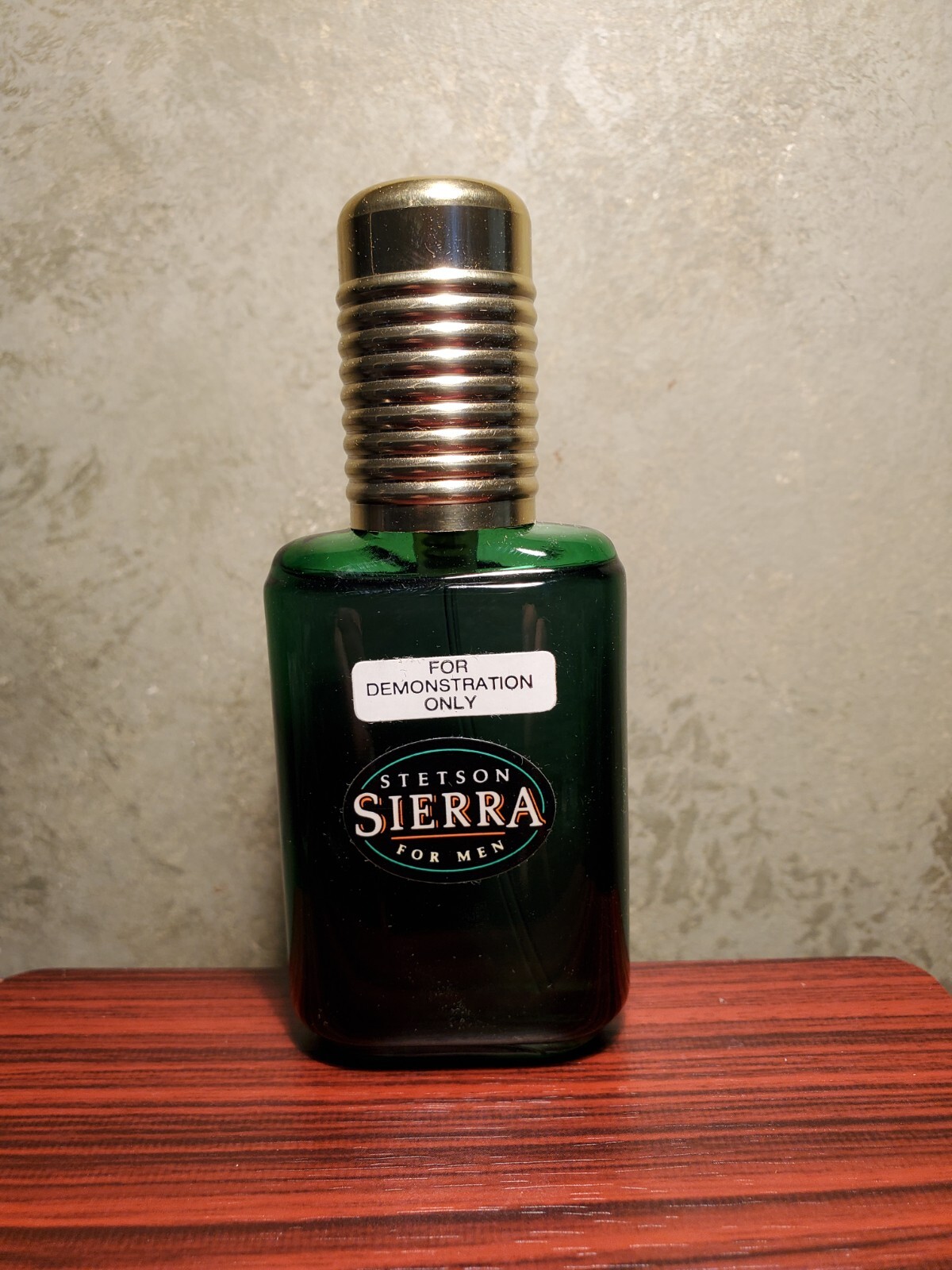 STETSON SIERRA VINTAGE SUPER RARE COLOGNE SPRAY! 1.5 OZ . SORRY NO CAP ...