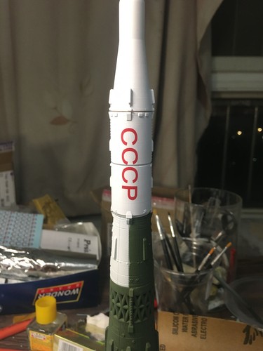 1:250 Scale CCCP N1 Landing moon rocket model Finished Painted product ...