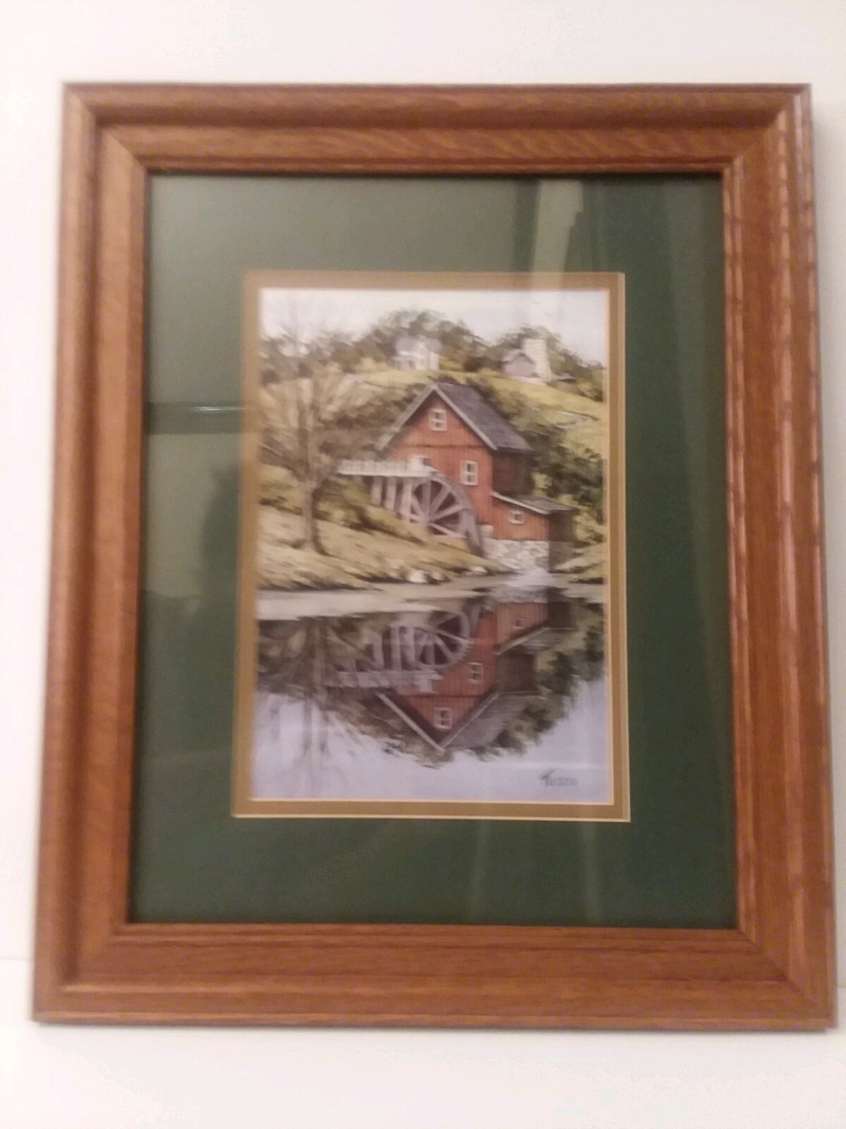Signed Artist Don Fusco Art Numbered Lithograph Watermill 272/350 Print ...
