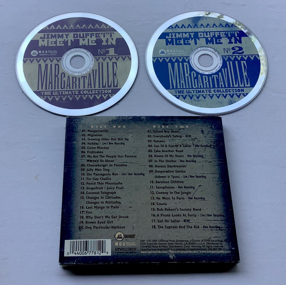 Meet Me In Margaritaville:Ultimate Collection by Buffett, Jimmy (CD ...