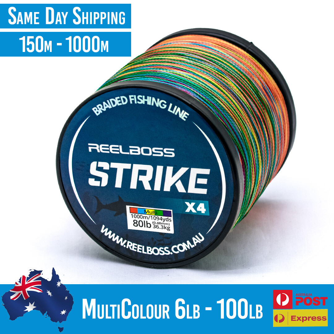 Multi Braid Fishing Line 6 8 10 15 20 30 40 50lb 65lb 80lb 100lb 300m ...