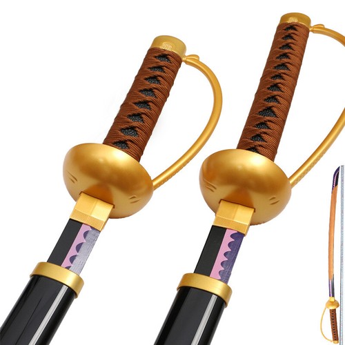 Anime One Piece Gol·D·Roger Sword Ace Cosplay Prop 104cm Wooden Solid ...