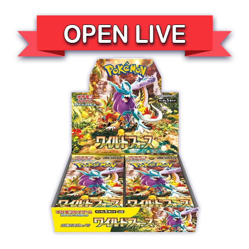 Open Live Pokemon TCG Wild Force Booster Box SV5K Japanese Sealed | eBay
