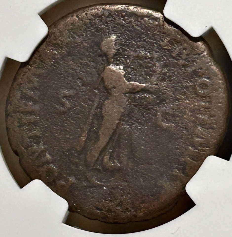 Nero AE As AD 54-68 Nero as Apollo playing lyre NGC VG 5/5 3/5 | eBay