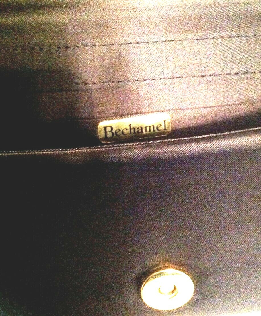 Bechamel Black Clutch Purse with Strap with Tassel Evening/Cocktail ...