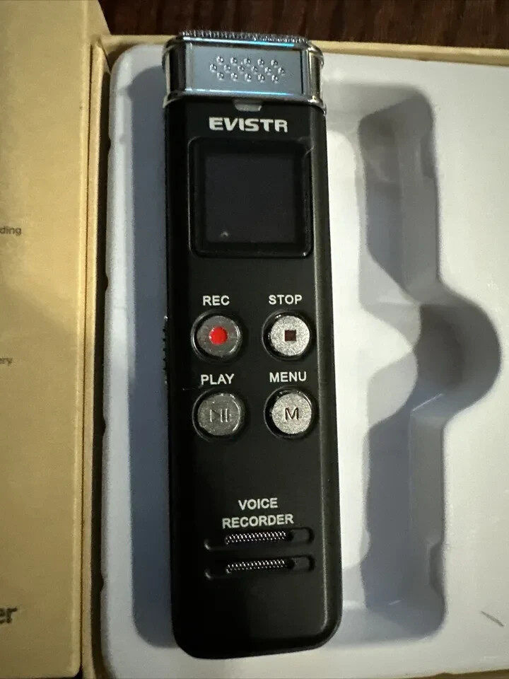 EVISTR 64GB L357 Digital Voice Recorder Activated FOR LECTURE with ...