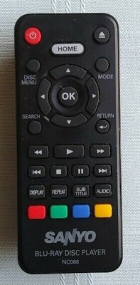 GENUINE Sanyo NC088 Remote Control - Fully Tested & Working - FREE ...