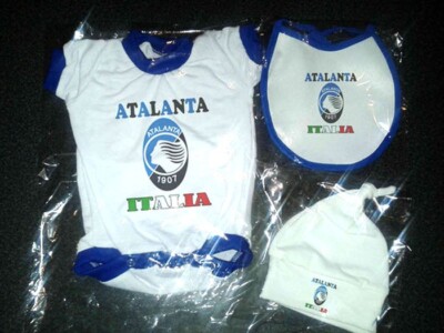 ATALANTA - ITALY - Baby Trousseau Kit Newborn Bodysuit + Bib + Baby Hat ...