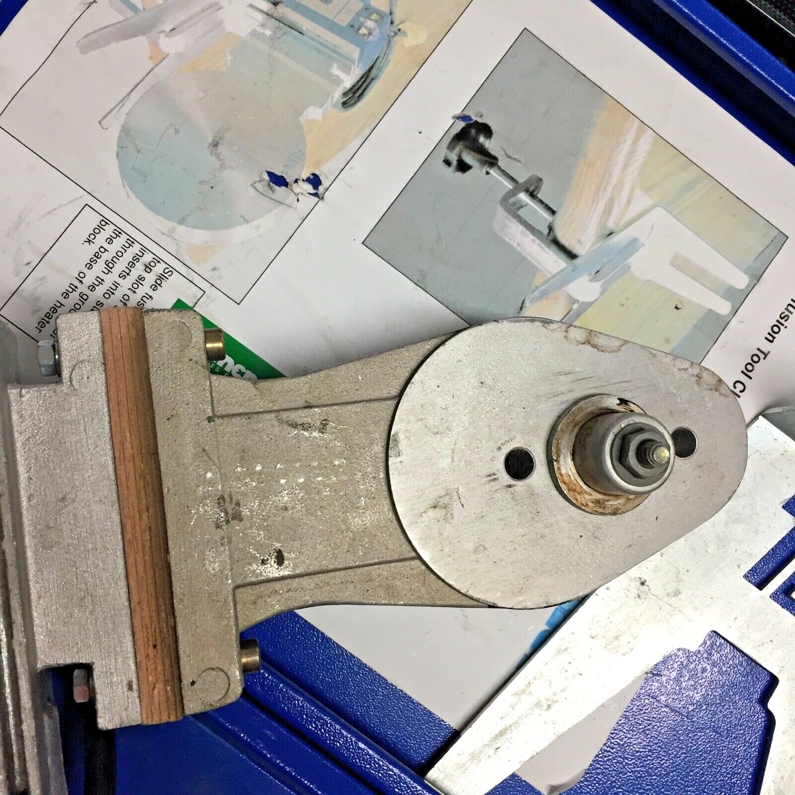 ITS T2 Tecnodue Polifusore PF 63 Portable Socket Fusion Iron Good ...