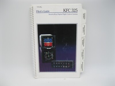 HONEYWELL KFC 325 PILOT GUIDE PN: 066-08478-0000 Current Revision | eBay