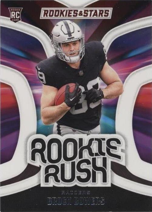 2024 Panini Rookies & Stars - Rookie Rush Brock Bowers #RR-BBS (RC) for ...